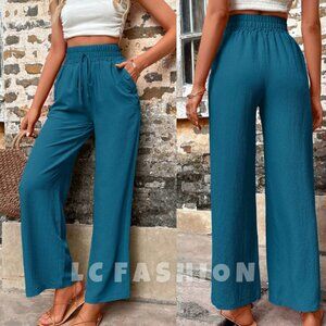 LC FASHION | Pants & Jumpsuits | Wide Leg Pantboho Wide Leg Trousers ...